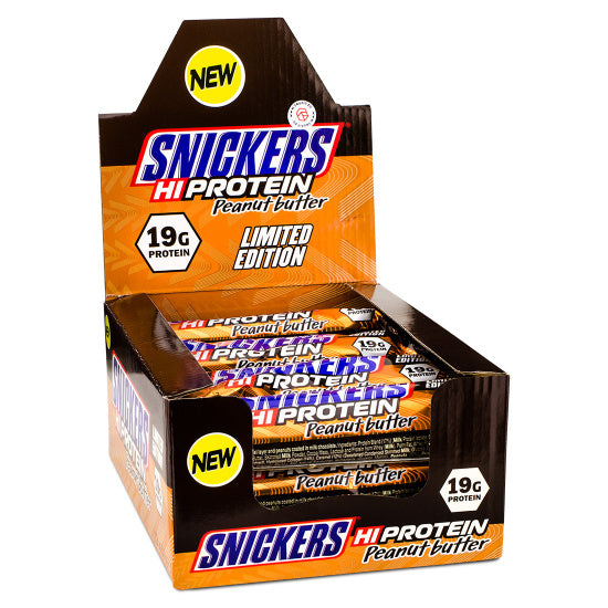 SNICKERS HI PROTEIN BARS PEANUT BUTTER – FACTORY DIRECT NUTRITION