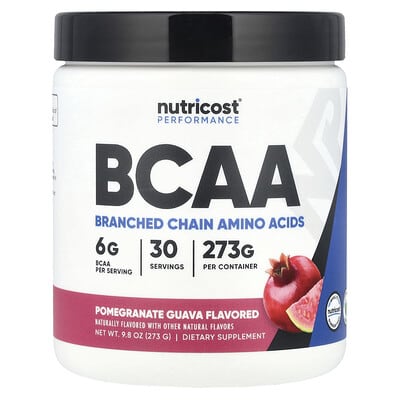 Nutricost Performance, BCAA Branched Chain Amino Acids Powder – FACTORY ...