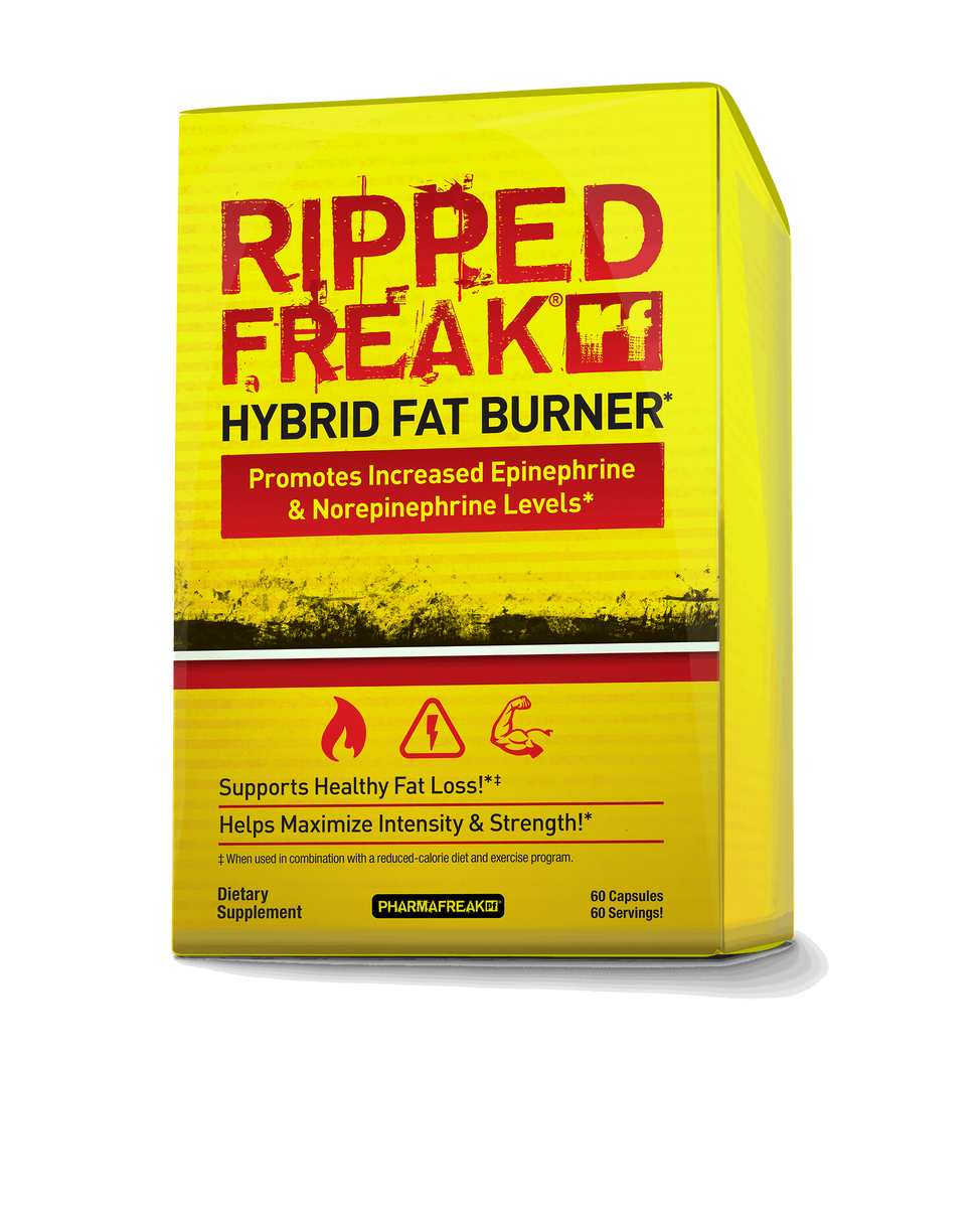 PHARMAFREAK RIPPED FREAK HYBRID FAT BURNER DIURETIC FORMULA 60 CAPSULE ...