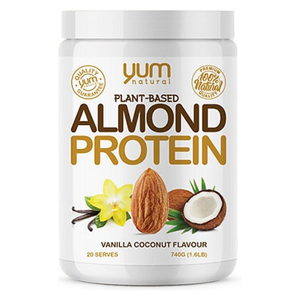 Yum Natural Vegan Friendly Almond Protein Powder – FACTORY DIRECT NUTRITION