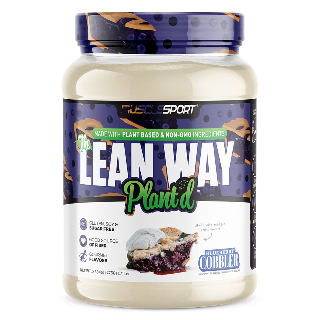 MuscleSport The Lean Whey Plant'd Gluten, Soy & Sugar Free Plant Based ...