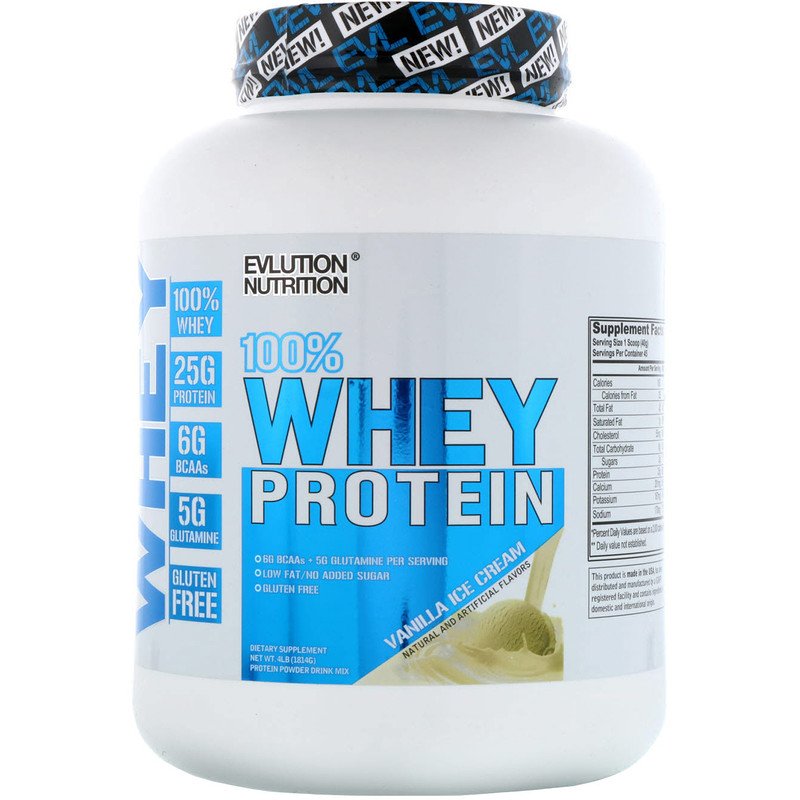 Evlution Nutrition 100% Whey Protein Powder – FACTORY DIRECT NUTRITION