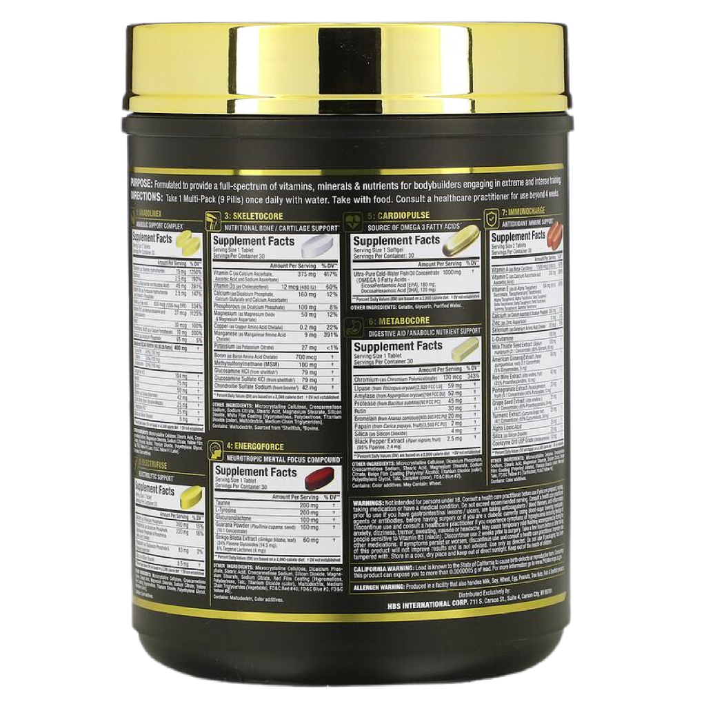 AllMax Vitastack Pill Pack – FACTORY DIRECT NUTRITION