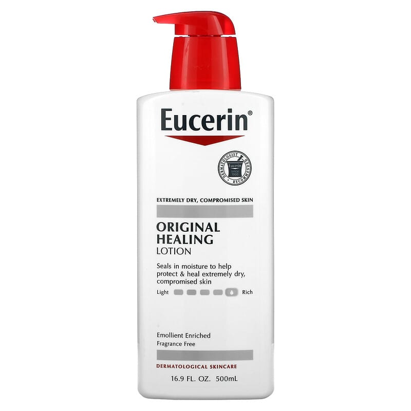 Eucerin, Original Healing Lotion, Fragrance Free, 500ml – FACTORY ...