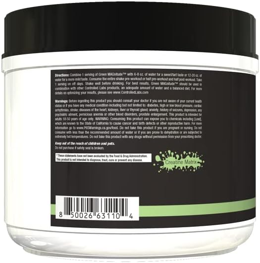 Green Magnitude Creatine Matrix Volumizer – FACTORY DIRECT NUTRITION
