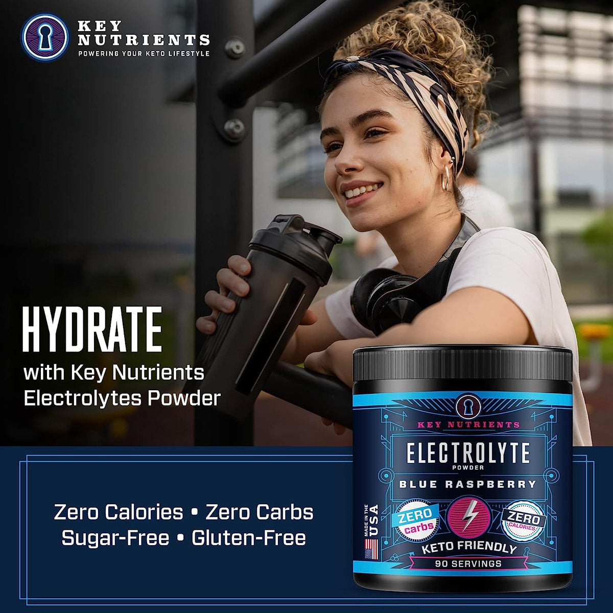Key Nutrients Electrolytes Powder - 90 Serves – FACTORY DIRECT NUTRITION