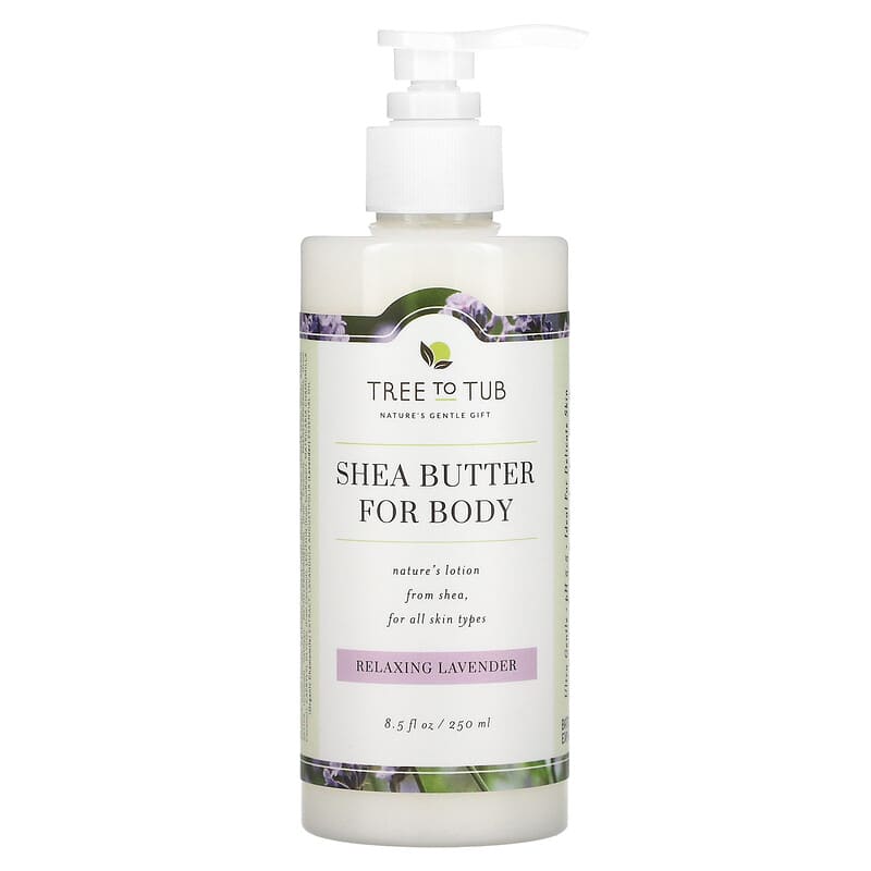Tree To Tub, Shea Butter Moisturizing Body Lotion, Non-Greasy, Hydrati ...