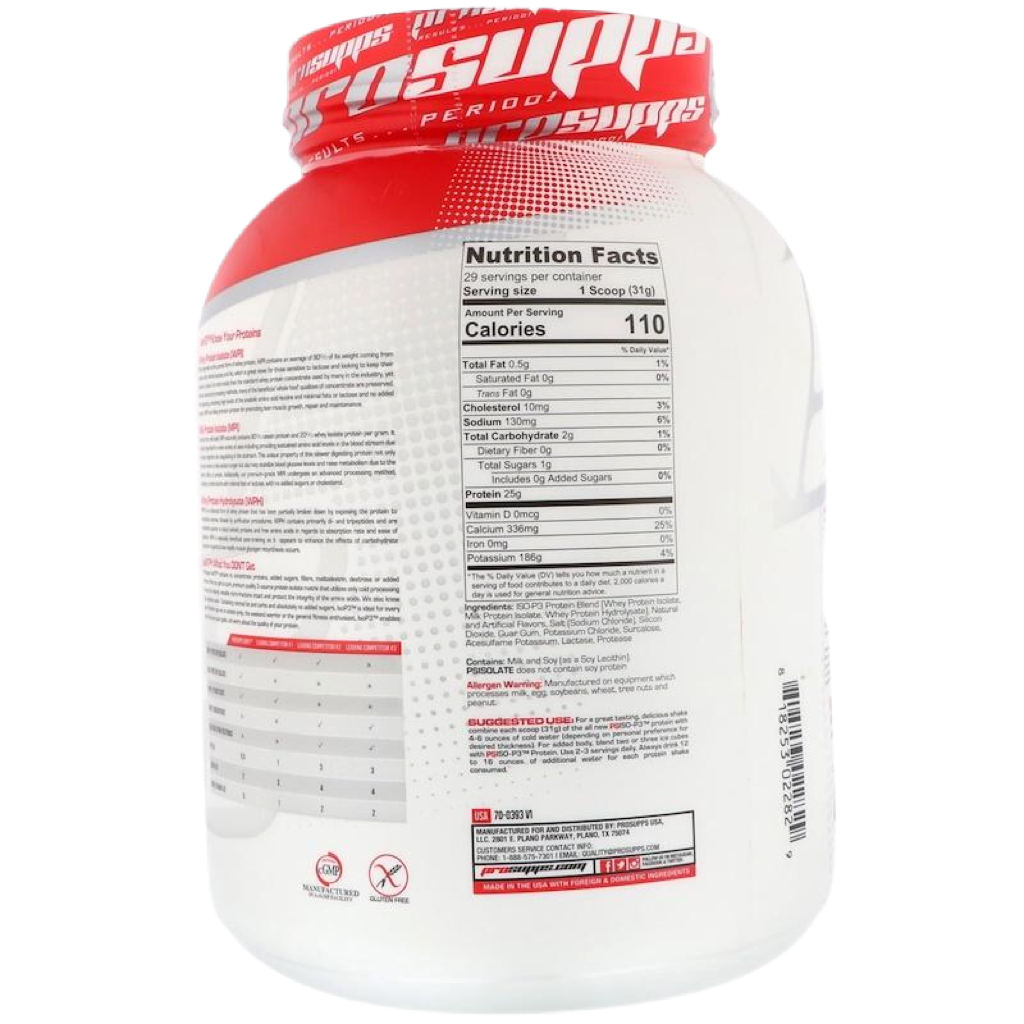 ISO-P3 – FACTORY DIRECT NUTRITION