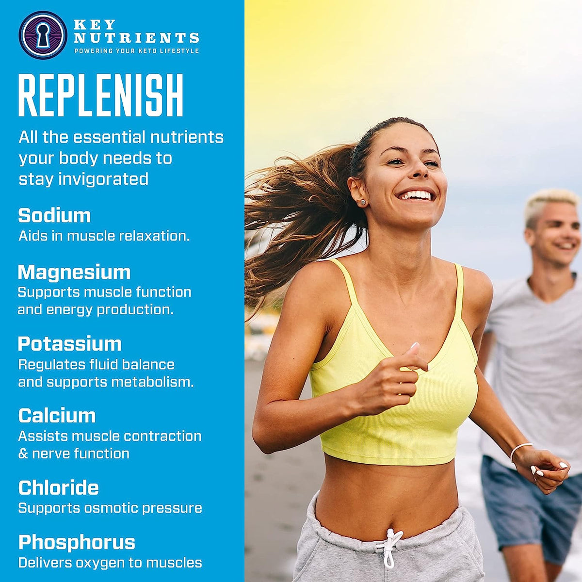 Key Nutrients Electrolytes Powder - 90 Serves – FACTORY DIRECT NUTRITION