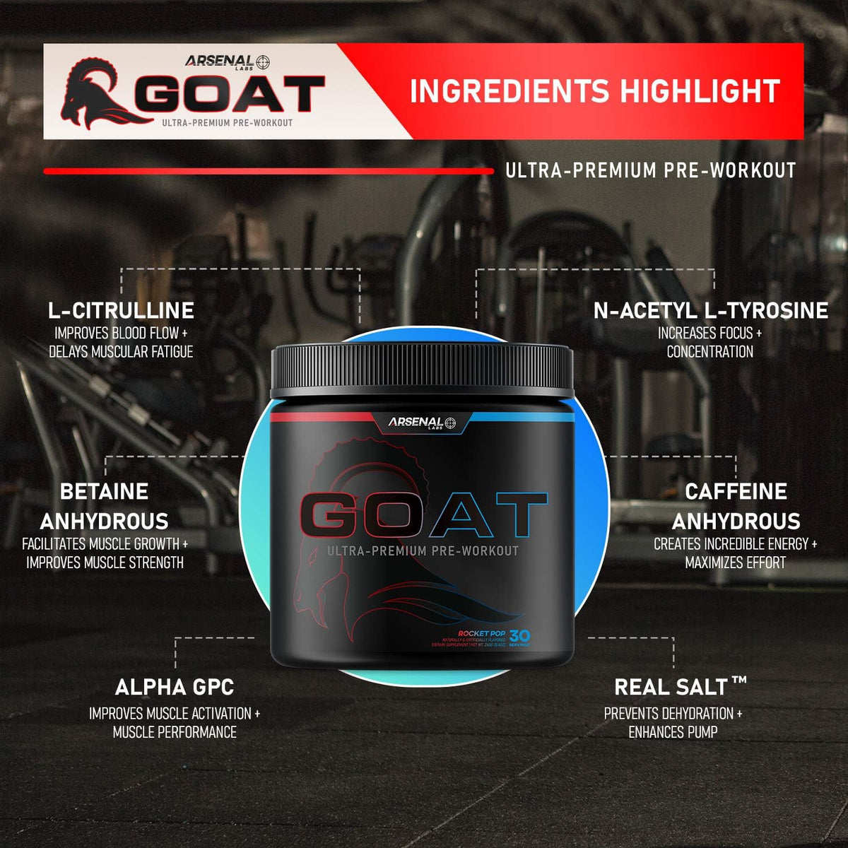 Goat Ultra Premium Pre Workout - 30 Serves - Afterpay & ZipPay ...