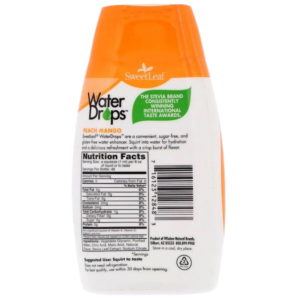 Water Flavour Drops – FACTORY DIRECT NUTRITION