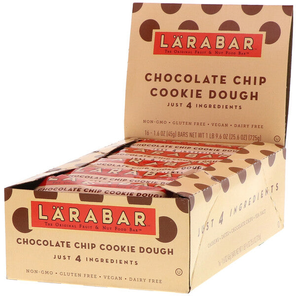 Larabar, The Original Fruit & Nut Food Bar, Chocolate Chip Cookie Doug ...