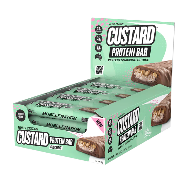 Muscle Nation Custard Protein Bars – FACTORY DIRECT NUTRITION
