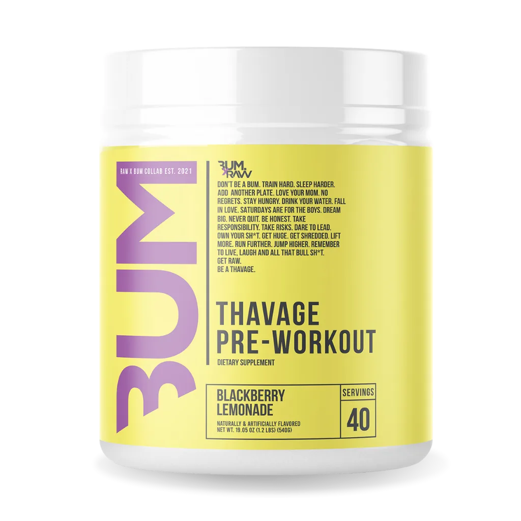 CBUM THAVAGE Mr Olympia Chris Bumstead Pre Workout – FACTORY DIRECT ...