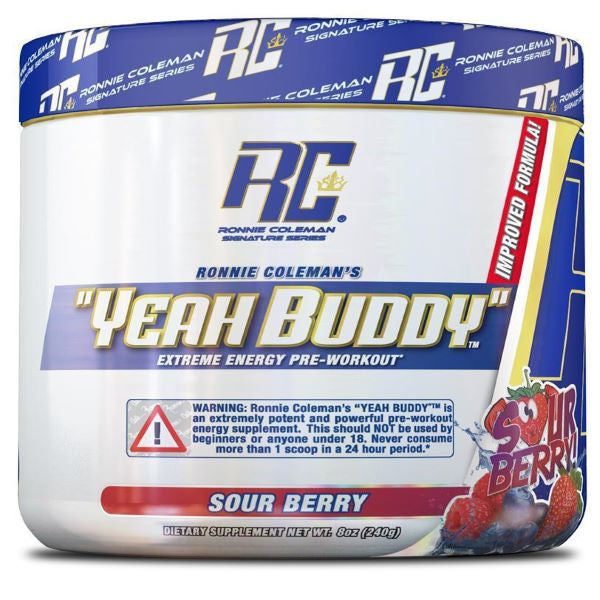 Ronnie Coleman Yeah Buddy Pre Workout - Free Post + Afterpay – FACTORY ...